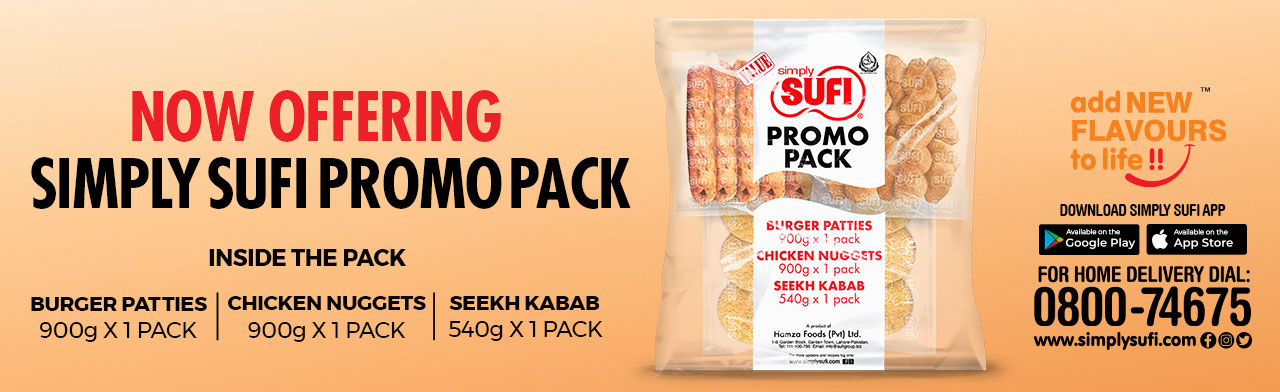 Simply Sufi Frozen - Free Delivery In All Major Cities of Pakistan.